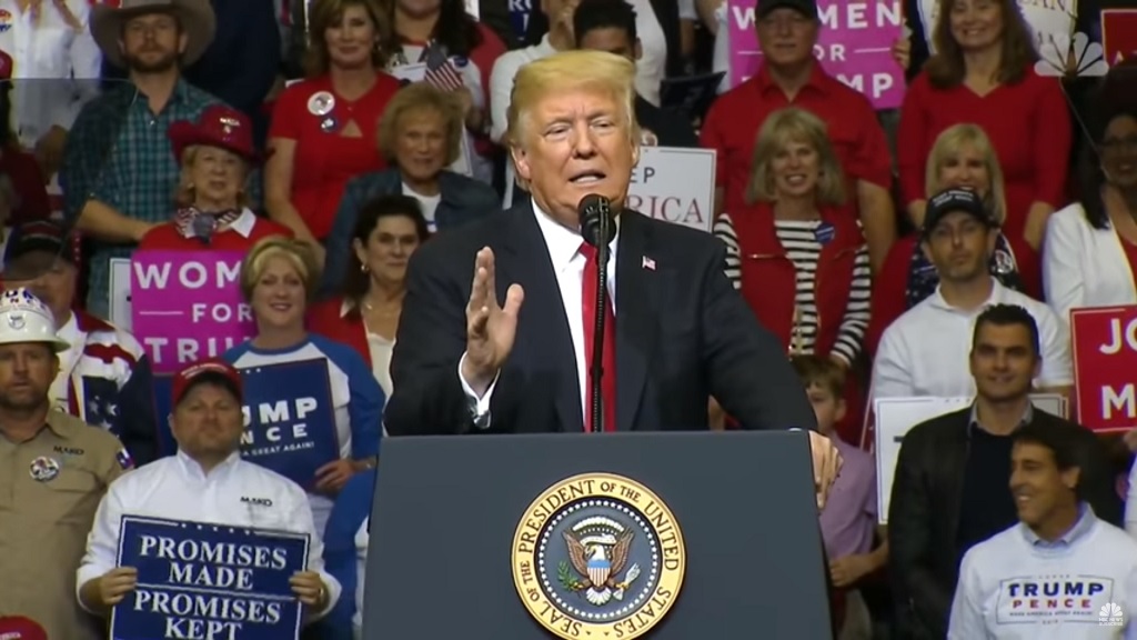 Trump Boasted About Crowd Size At Texas Rally, Video Emerges That ...